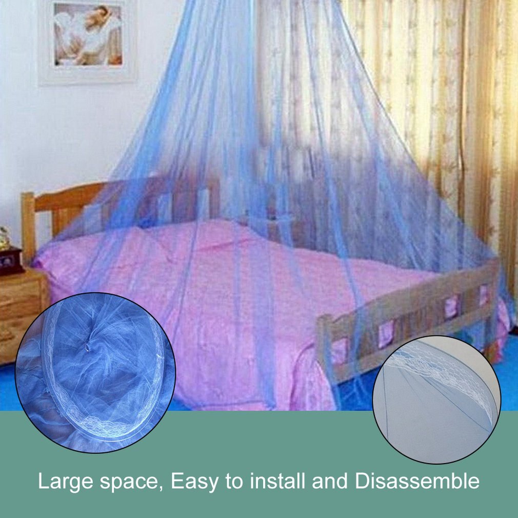 1pc Mosquito Net Beautiful Worldwide Round Lace Be... – Vicedeal