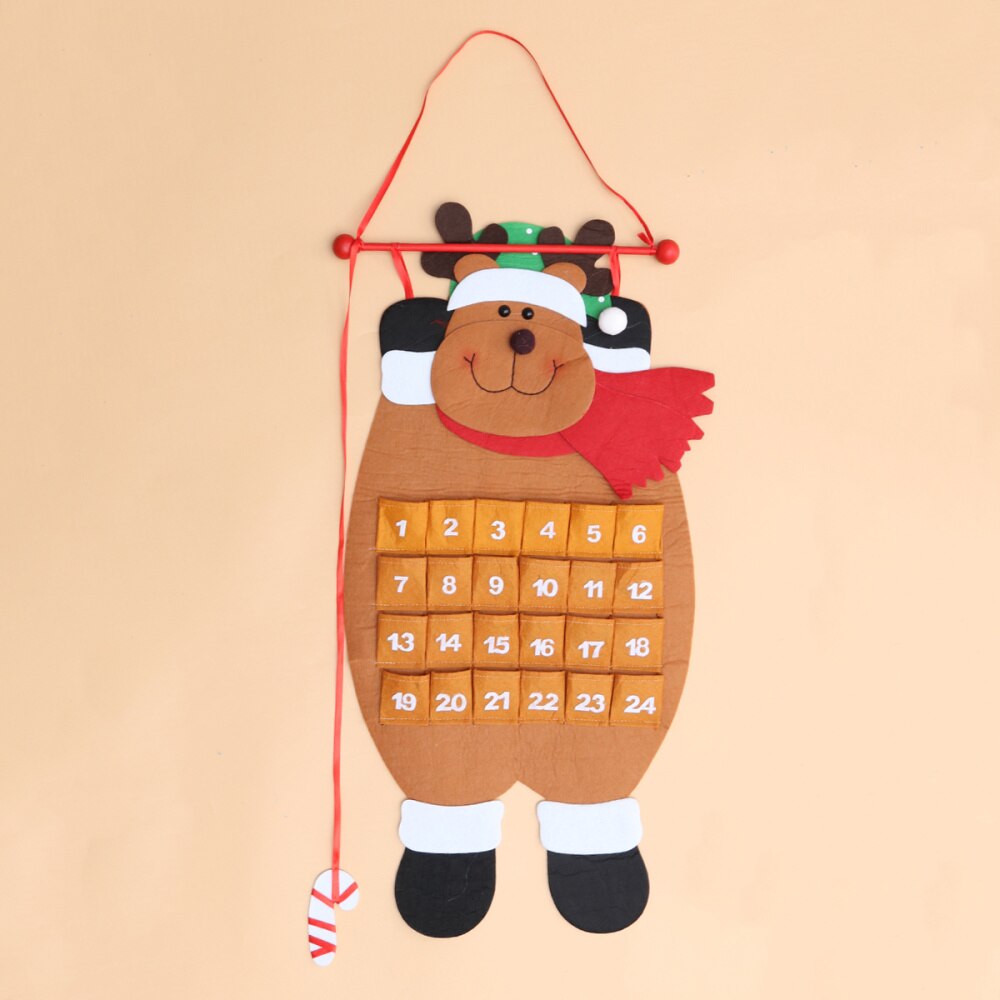 Countdown to Christmas Santa Advent Calendar Chris... – Grandado