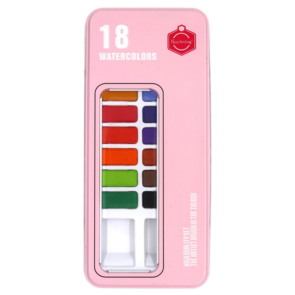12/18/24/36 Colors Solid Water Color Set Pigment P... – Vicedeal