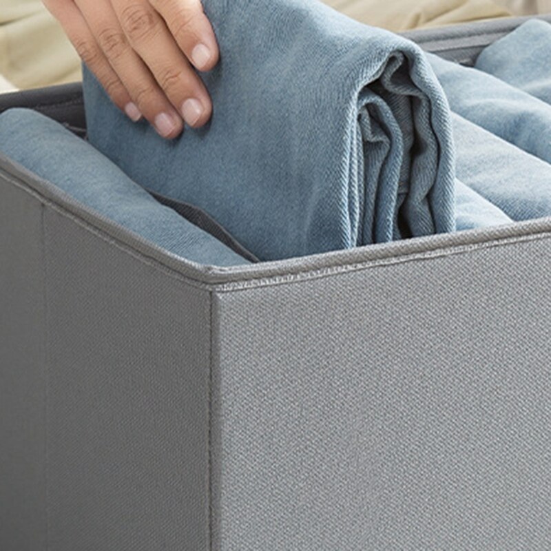 Foldable Storage Box, Pack Of 2 Jeans Cabinet Orga... – Grandado