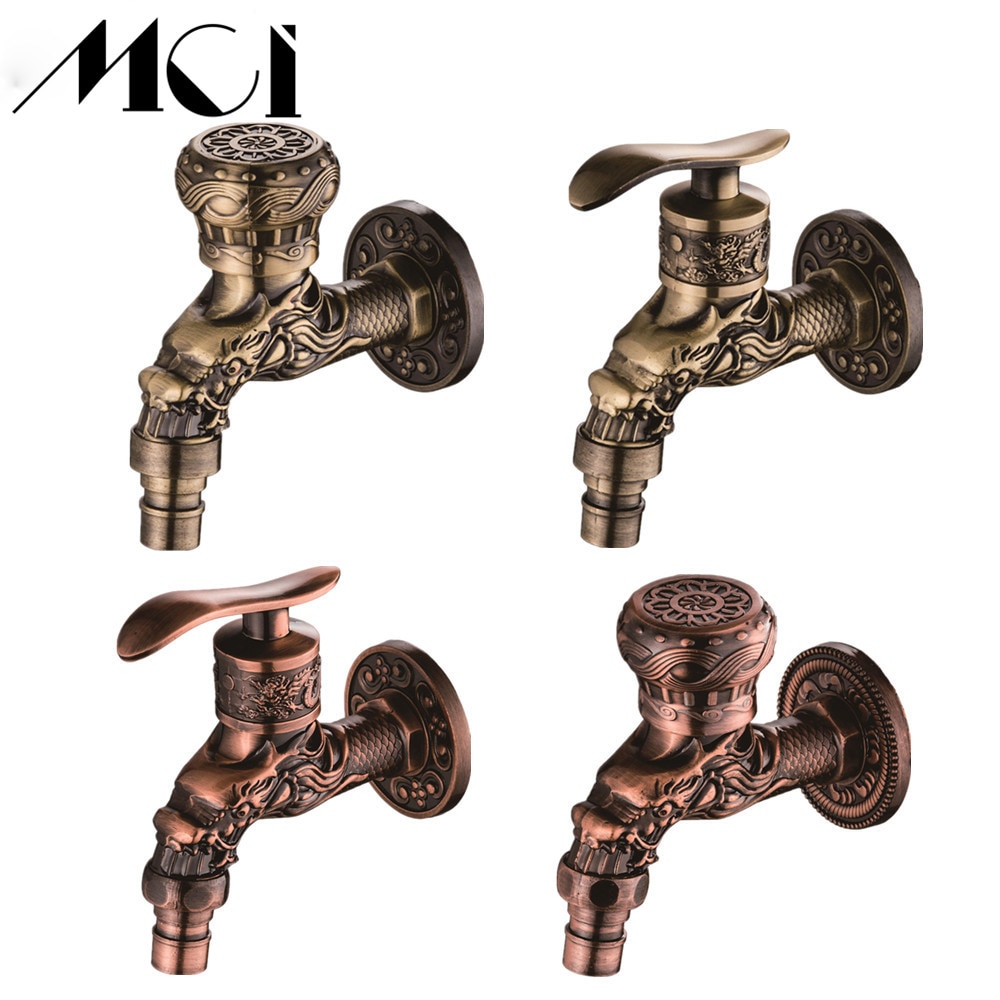 Badkamer Kraan Messing Legering Antiek Brons Tap K... – Vicedeal