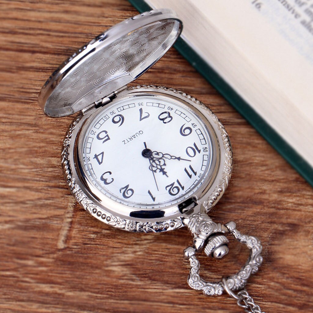 Reloj de bolsillo Vintage para hombre y mujer, par... – Grandado
