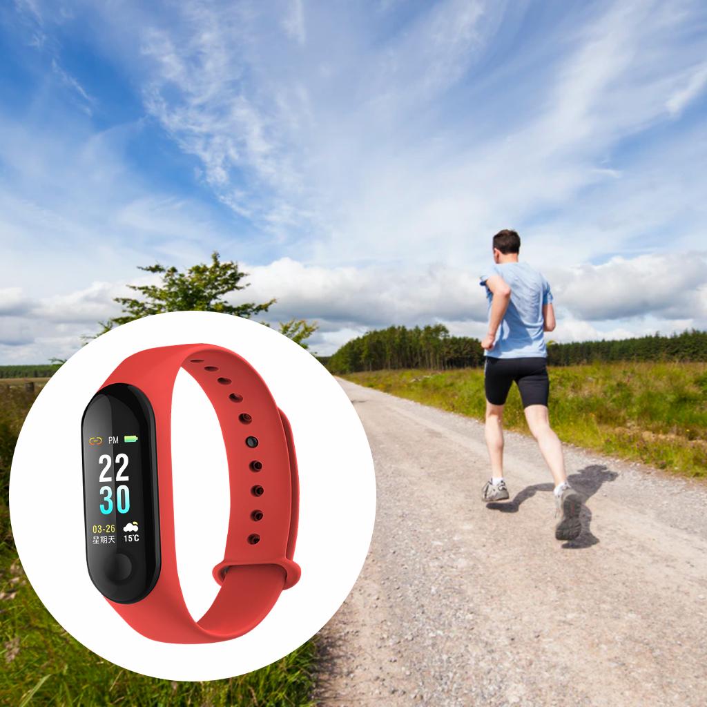 Smart Horloge Hartslagmeter Stappenteller Touchscr... – Grandado