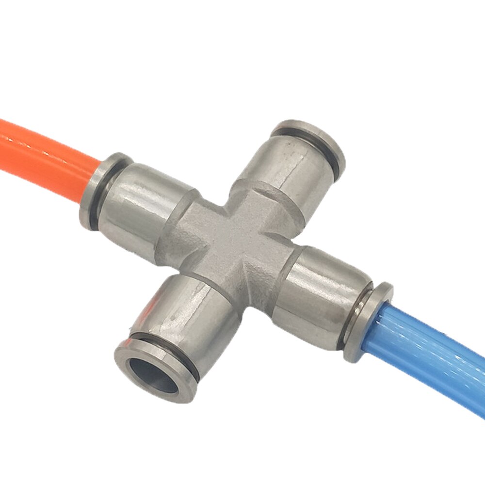 Fit 6mm Or 8mm OD PU Tube Press Fit Push In Quick ... – Vicedeal