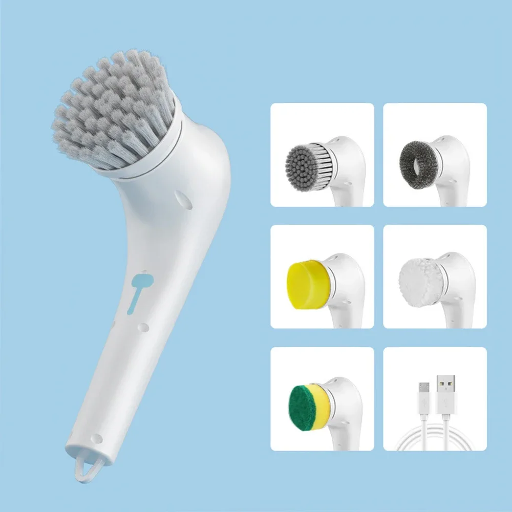 5 In 1 Electric Cleaning Brush Charging Multifunct... – Grandado
