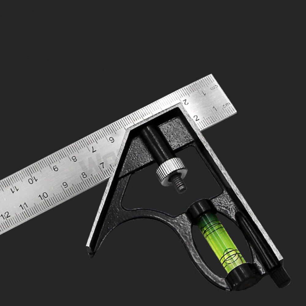 Adjustable 300mm Sliding Combination Square Ruler ... – Grandado