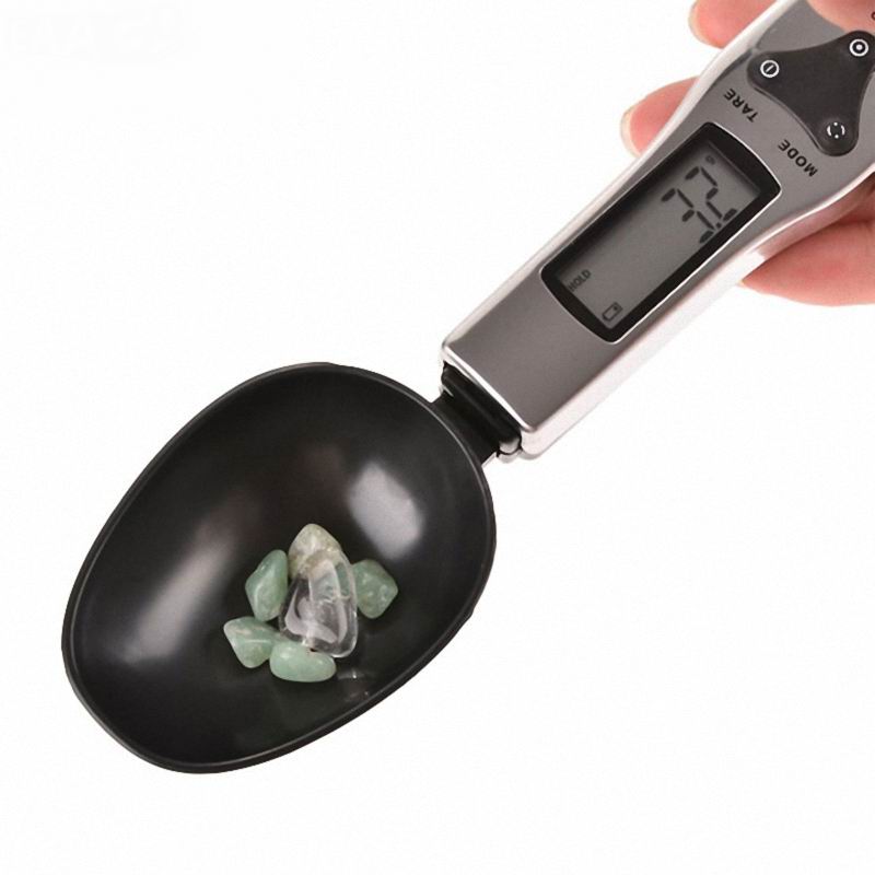 500g/0.1g electronic spoon scale LED screen LCD di... – Grandado