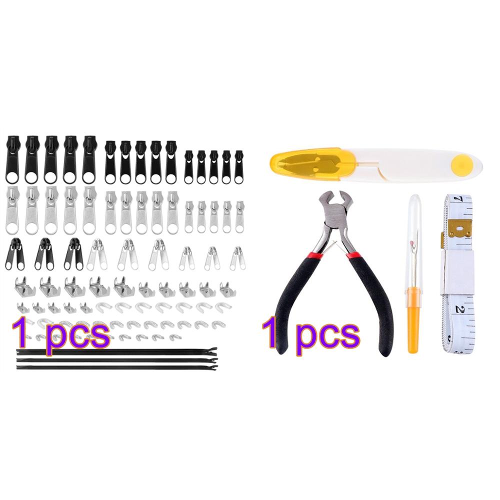 87Pcs Zipper Repair Kit Zipper Replacement Pull Sl... – Grandado