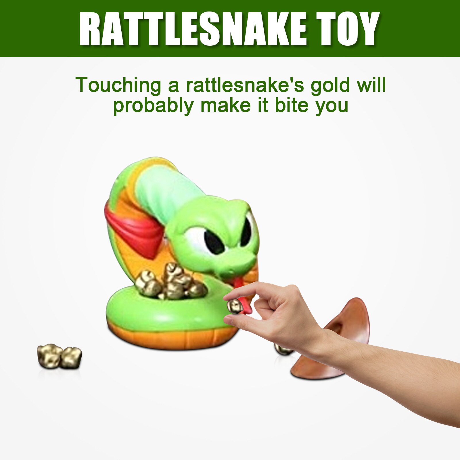 Electric Tricky and Scary Rattlesnake Toys Tricky ... – Vicedeal