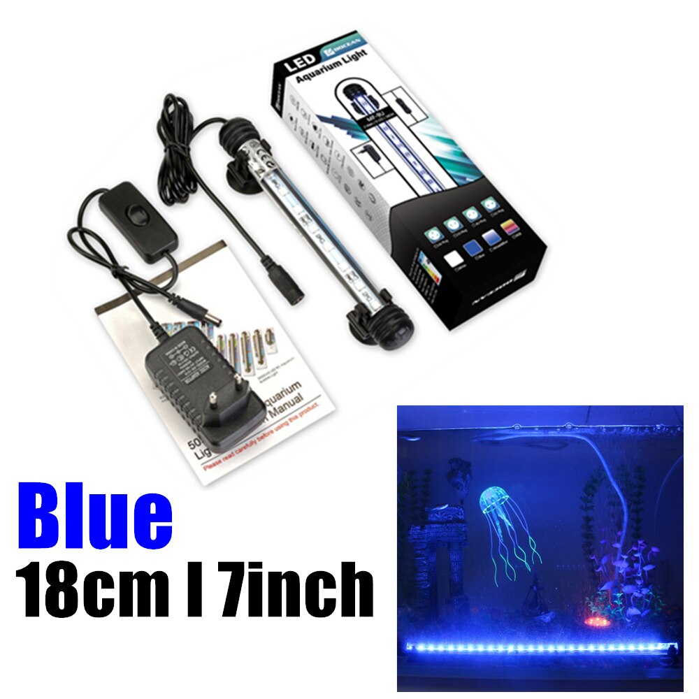 Blue White Aquarium Light 5050 LED Waterproof Fish... – Vicedeal