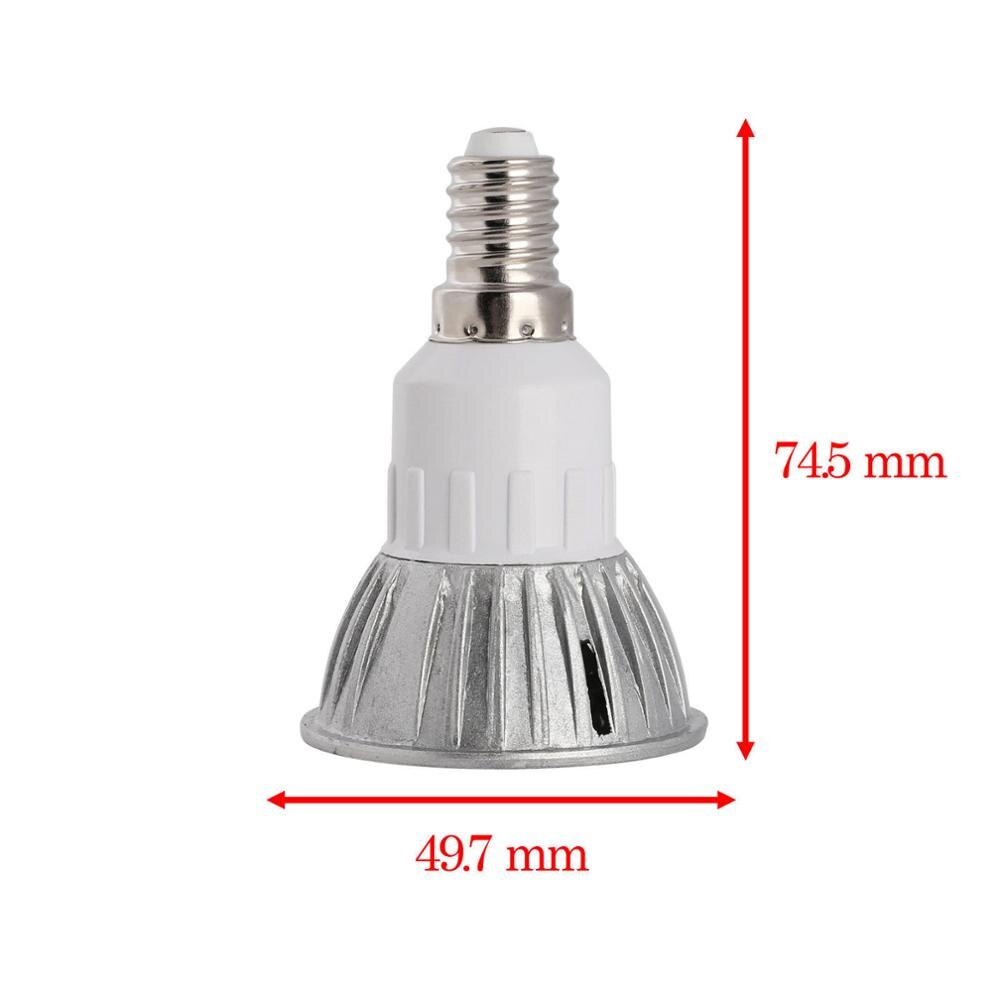 3W Purple LED Spot Down Light E14 E27 E12 GU10 GU5... – Vicedeal