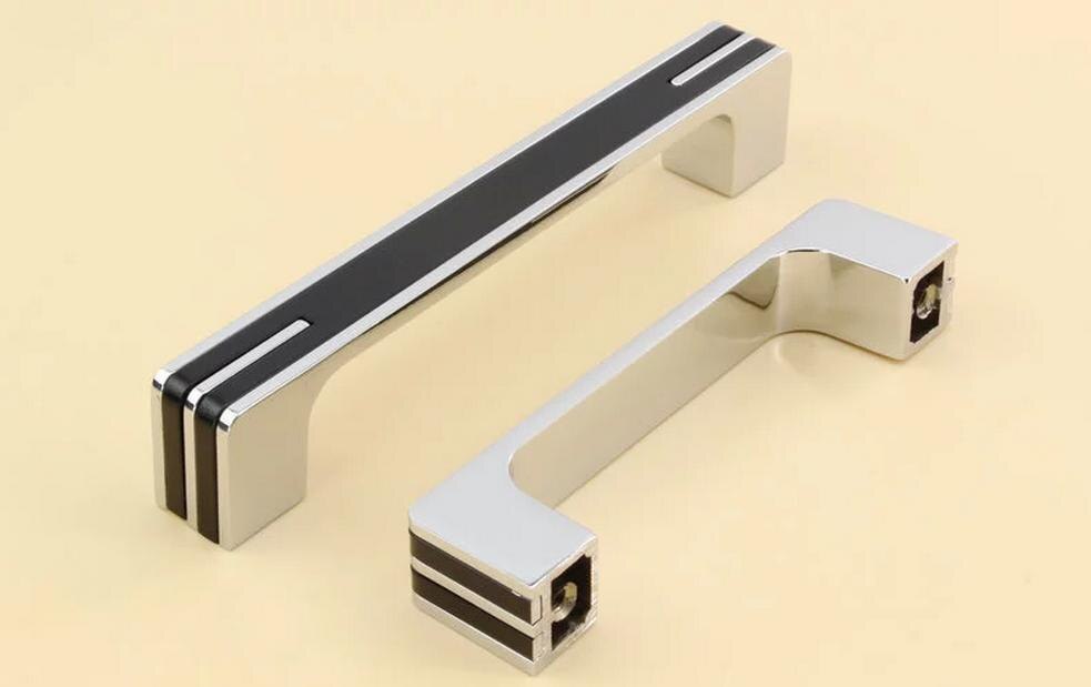 Modern Black Dresser Handles / Drawer Pulls Knobs ... – Vicedeal