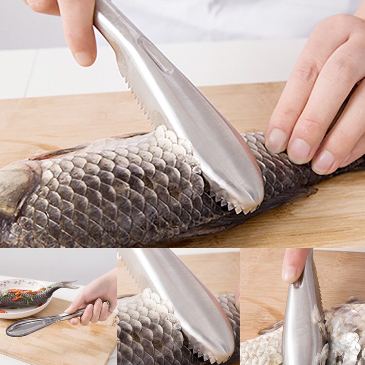 Household Stainless Steel Fish Skin Scraper Planin... – Grandado