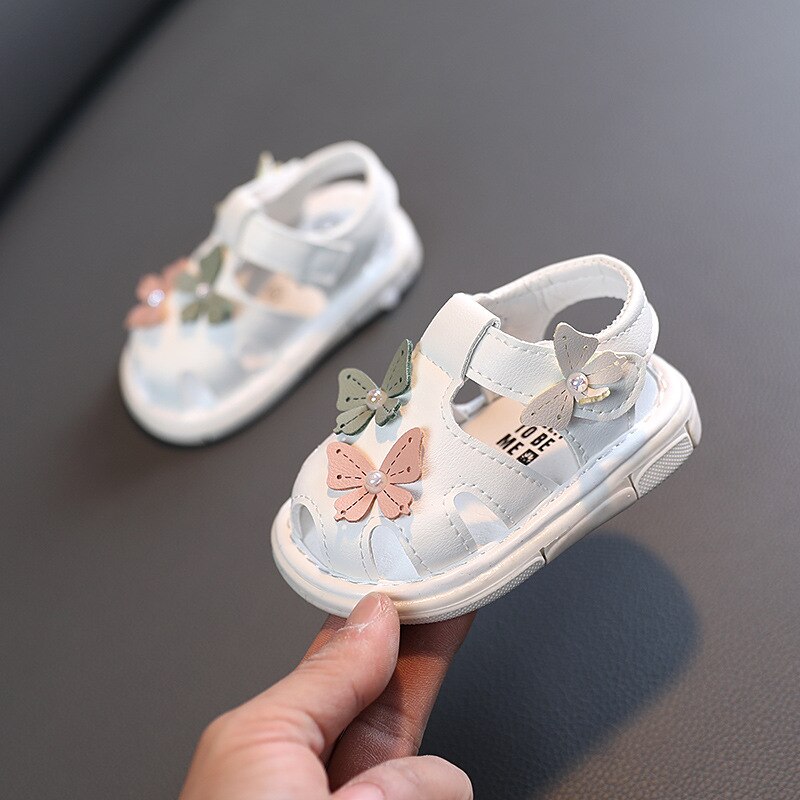 2022 Zomer Koreaanse Versie Bedekt Tenen Mode Kind... – Grandado