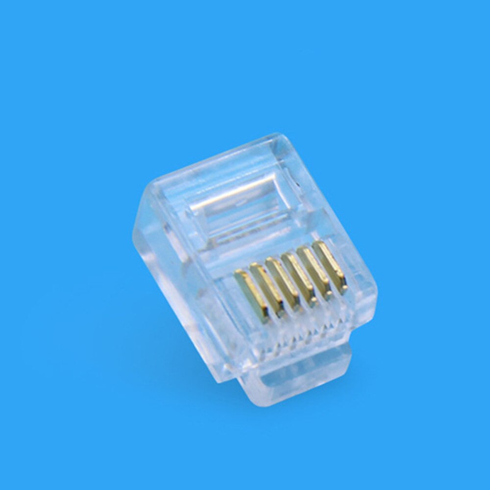 RJ11 RJ12 Cable Adapter 6P6C Socket Modular Crimp ... – Grandado