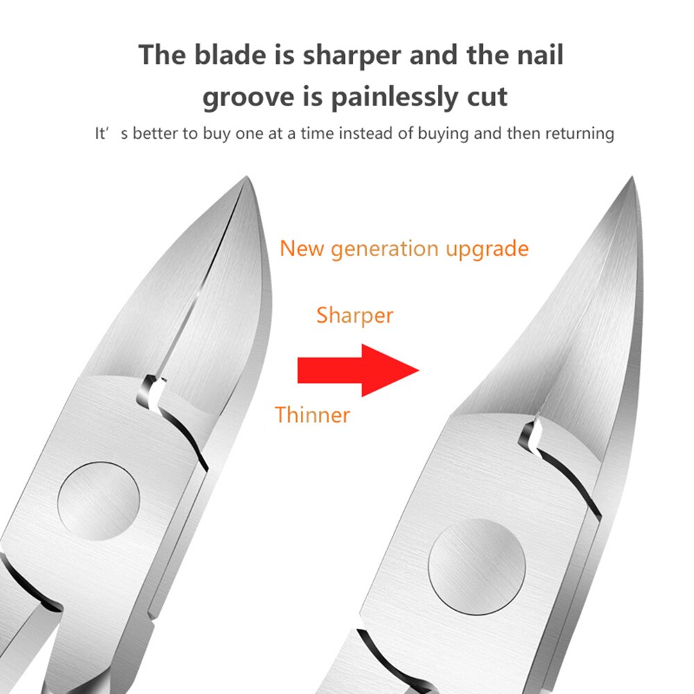 Stainless Steel Ingrown Toe Nail Cuticle Scissor T... – Grandado