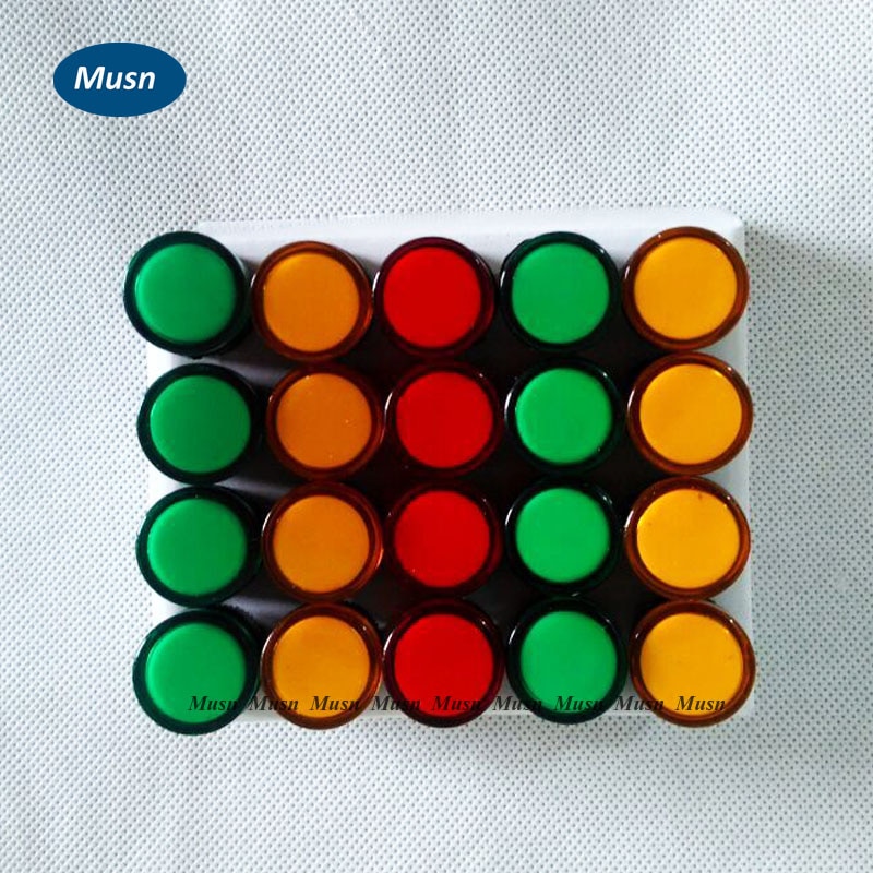 20 Stks/partij Led Indicator Lamap Dia.16mm AD16-1... – Grandado