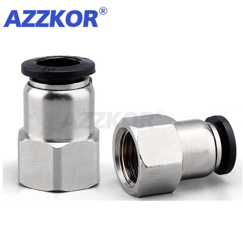 5pcs Pneumatic Air Tube Connector The Female Threa... – Grandado