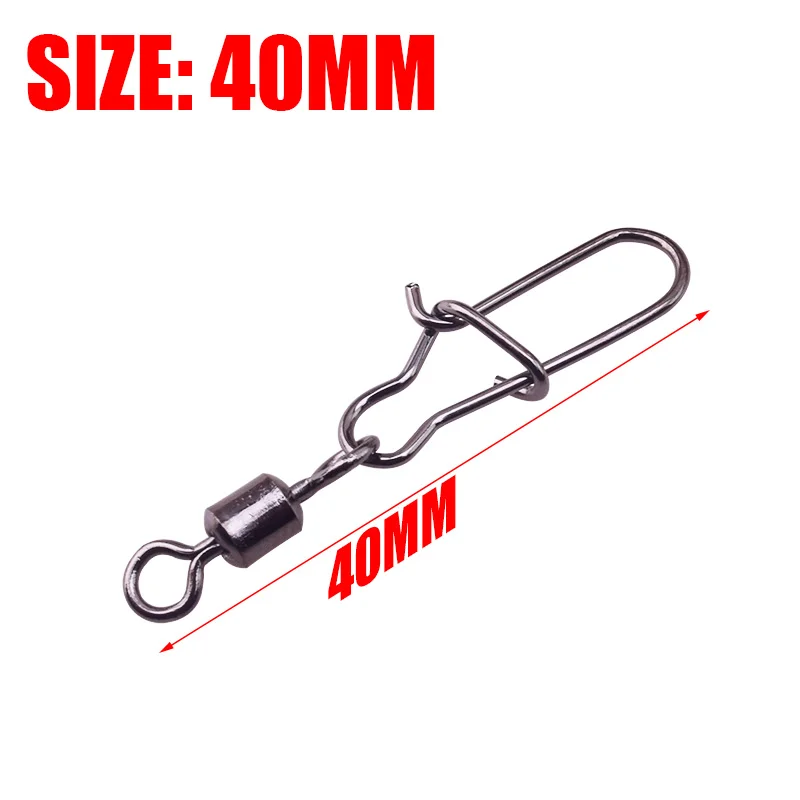 20Pcs Rvs Vissen Connector Pin Bearing Rolling Swi... – Vicedeal