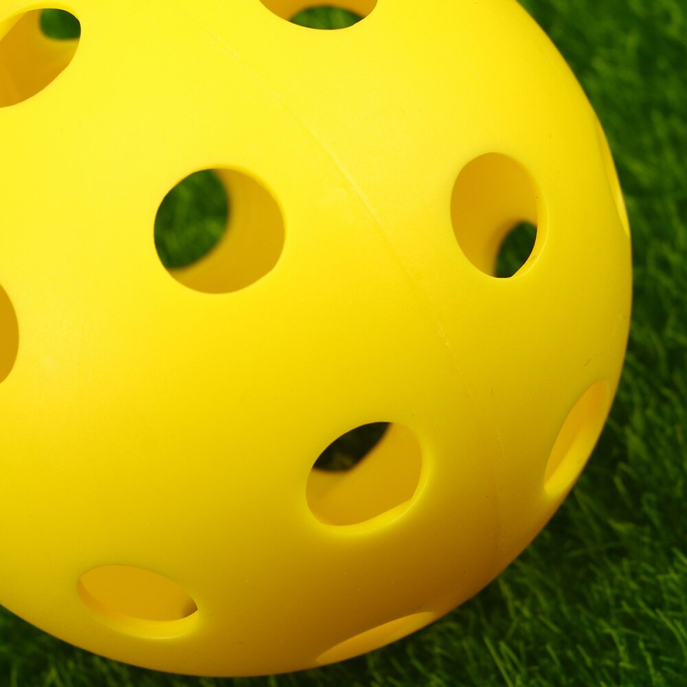 14pcs Balls Yellow Pickleball with Holes for Indoo... – Grandado