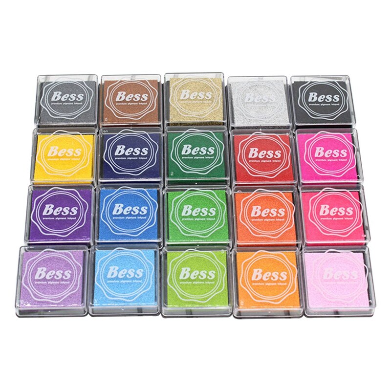 Finger Painting Color Inkpad Rubber Cute Children ... – Vicedeal