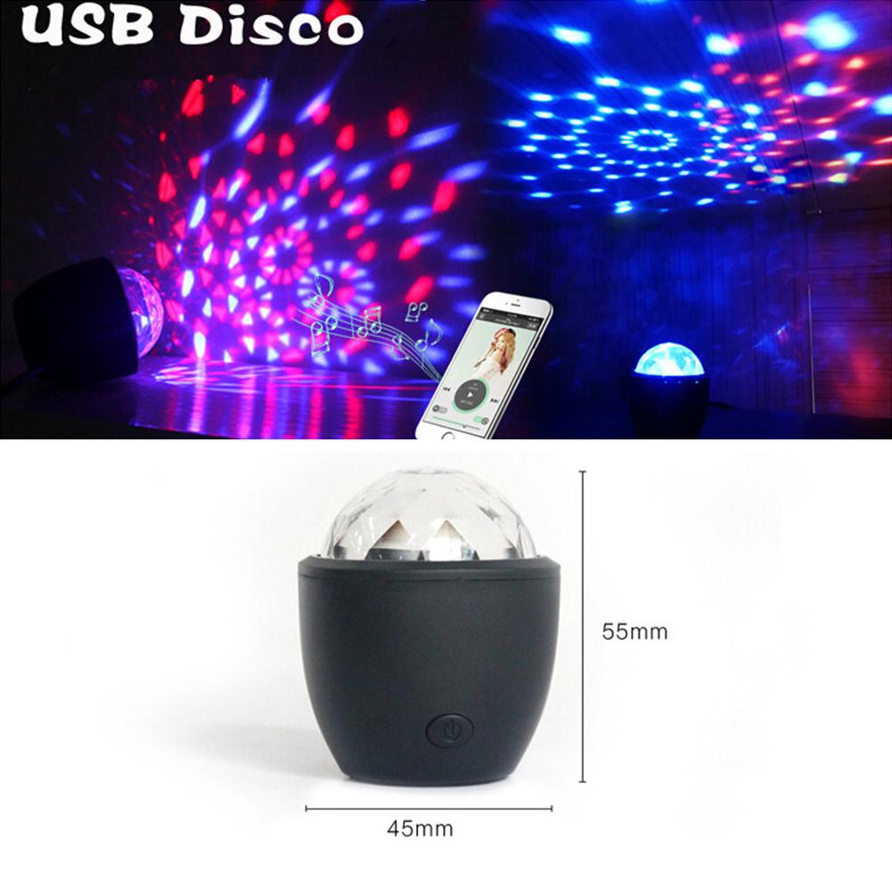 LED USB Mini Voice Activated Crystal Magic Ball Le... – Vicedeal