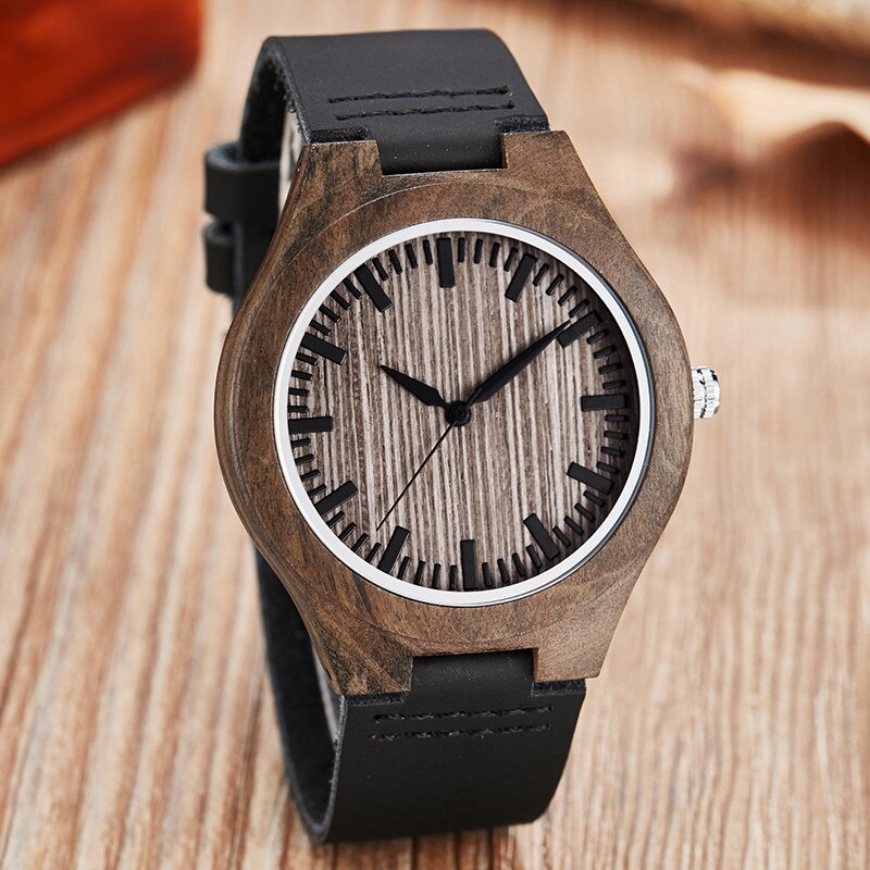 Wooden Watch To My Son Holding hands Wood Engraved... – Grandado