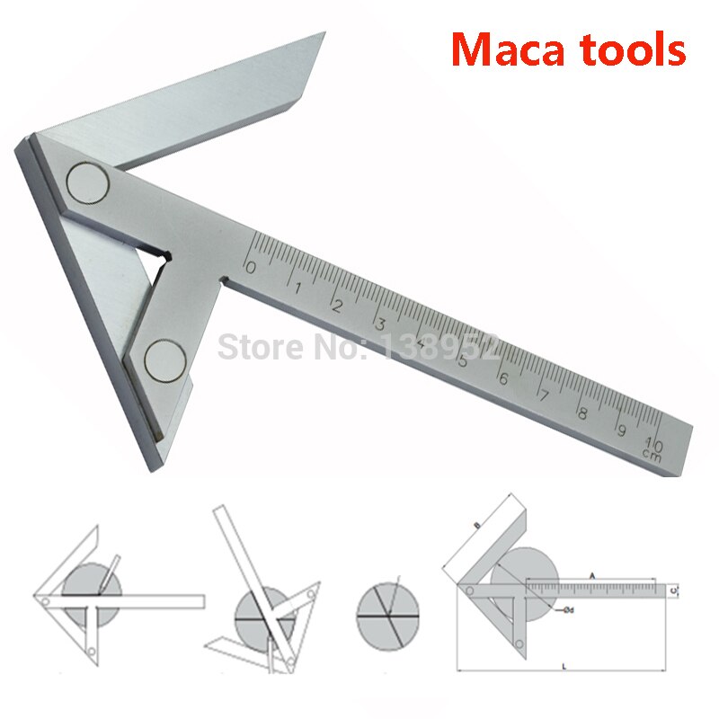 100*70mm Center Marking gauge Center vernier calip... – Grandado