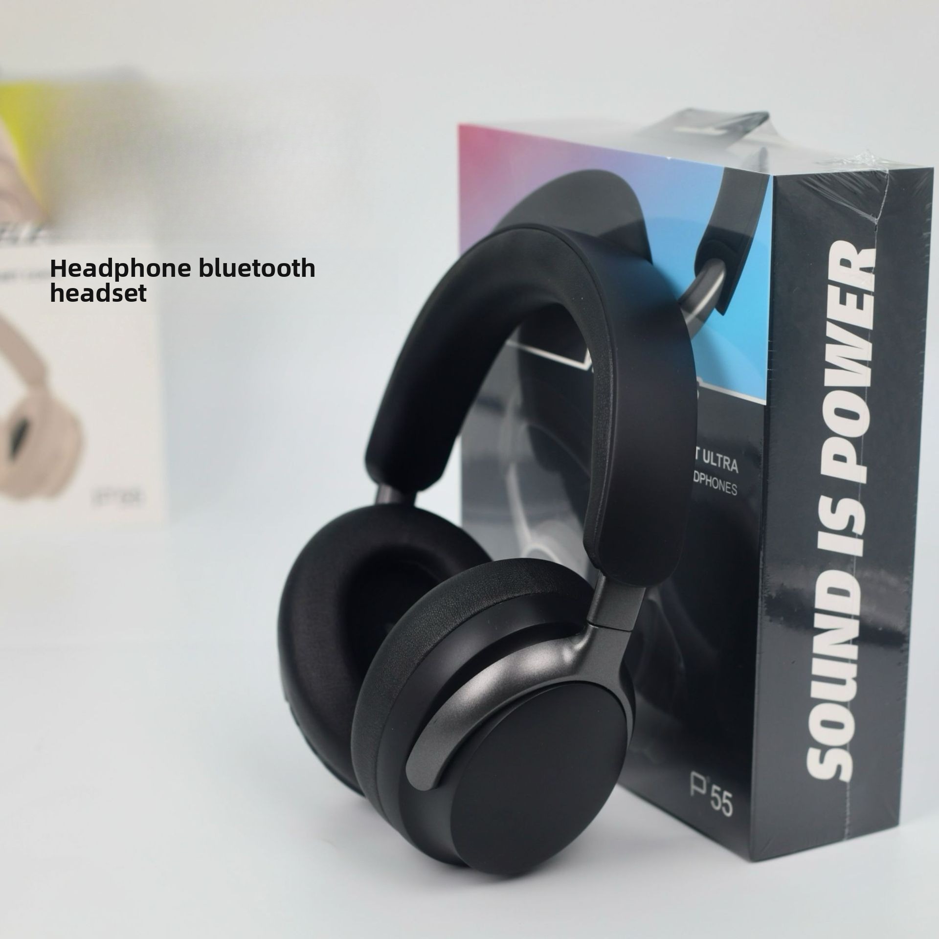 2025P55 Head mounted headphones with full ear cush... – Grandado