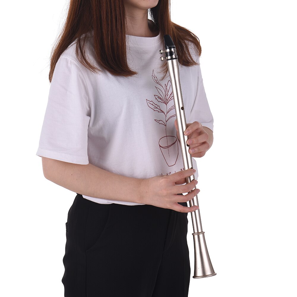 Mini Clarinet Sax Compact Bb/ C/ Eb Key Clarinet-S... – Grandado