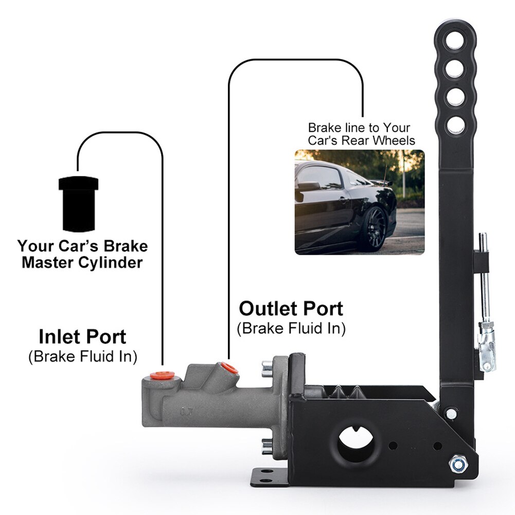 Vertical Horizonal Hydraulic Handbrake Racing Car ... – Grandado