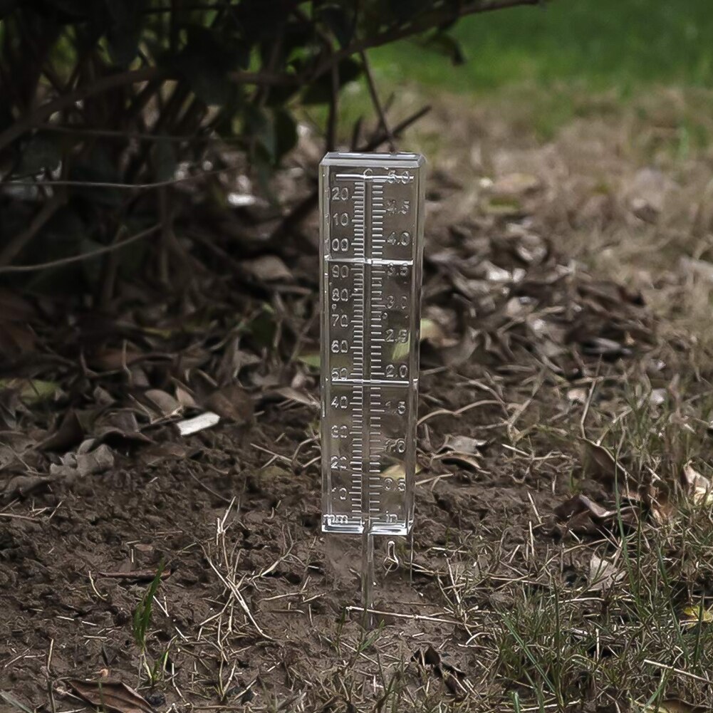 Plastic Rain Gauge Ground Rain Water Meter Rain Me... – Vicedeal