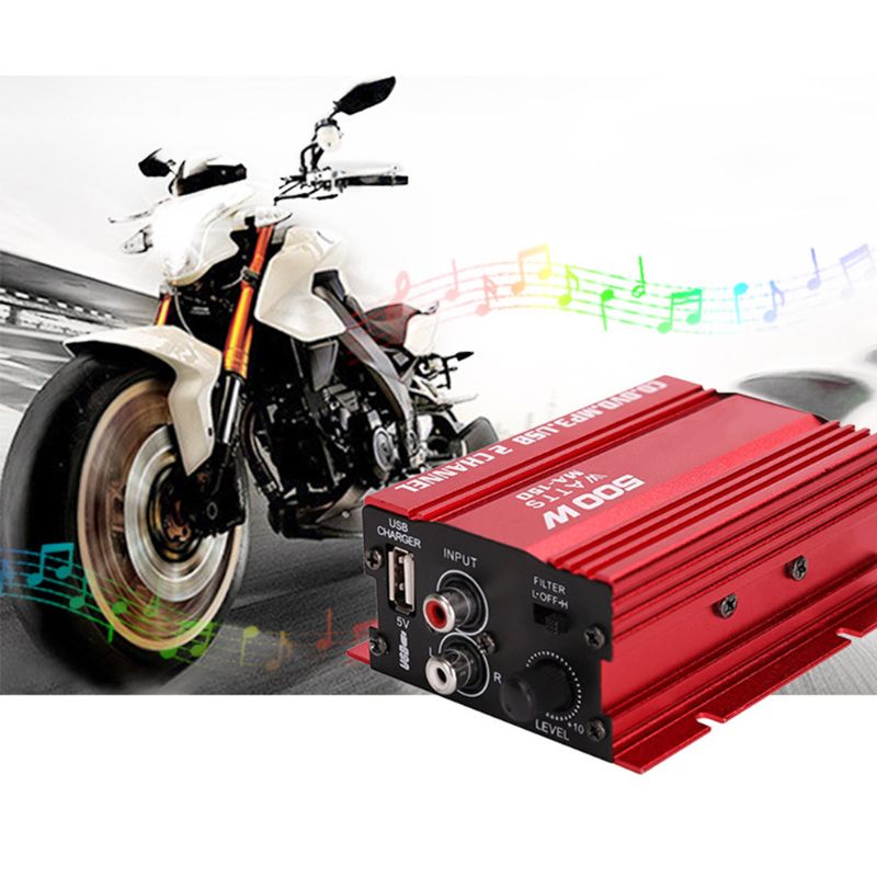 Mini Hi-Fi 18W 2 Kanaals Stereo Versterker Voor Au... – Grandado