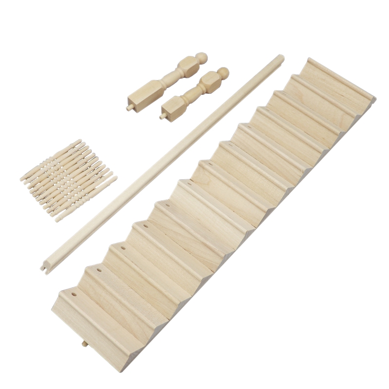 Dollhouse Miniatures,1/12 Wooden Stair Stringer St... – Grandado