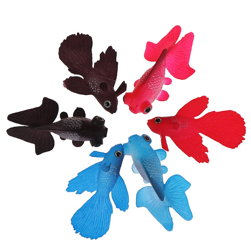Random Color 4cm Soft Rubber Gold Fish Small Goldf... – Vicedeal