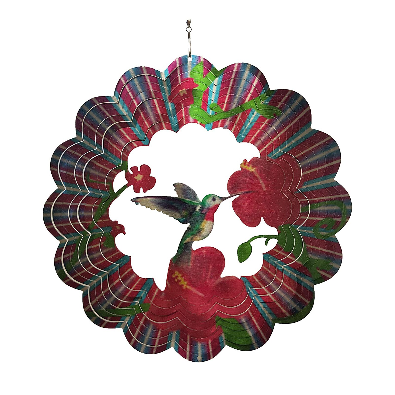 Wind Chimes 3D Metal Hummingbird Wind Spinners Gar... – Grandado