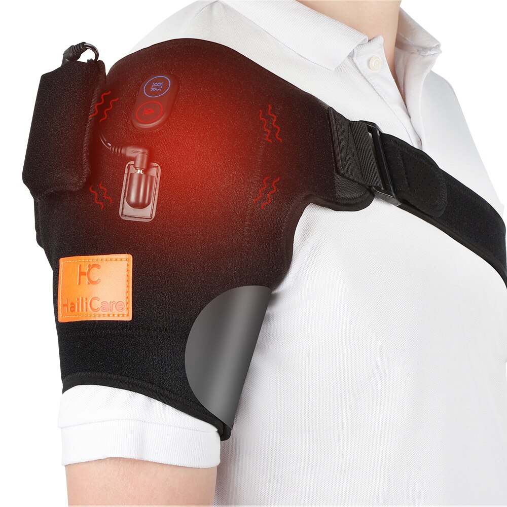Heat Therapy Shoulder Brace Adjustable Shoulder He... – Grandado