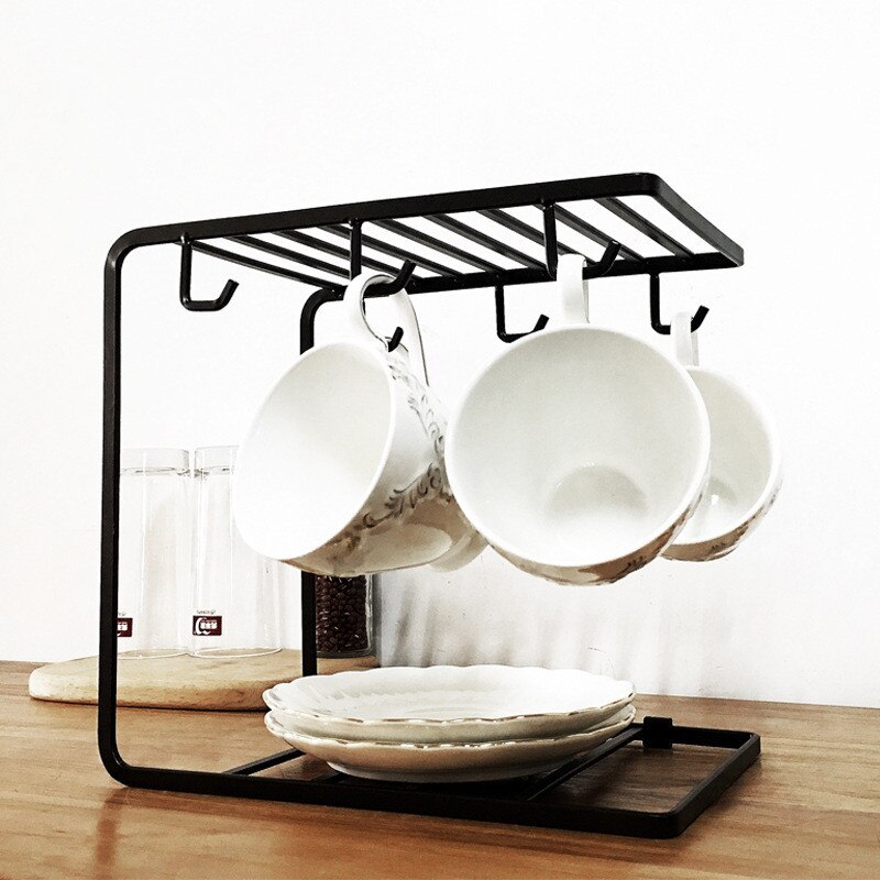 2 Tier Tea Coffee Cup Holder Kitchen Mug Dish Mult... – Vicedeal