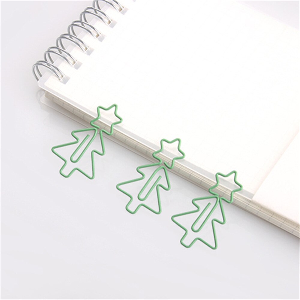 20pcs/box Green Tooth Shape Paper Clips Escolar Bo... – Grandado