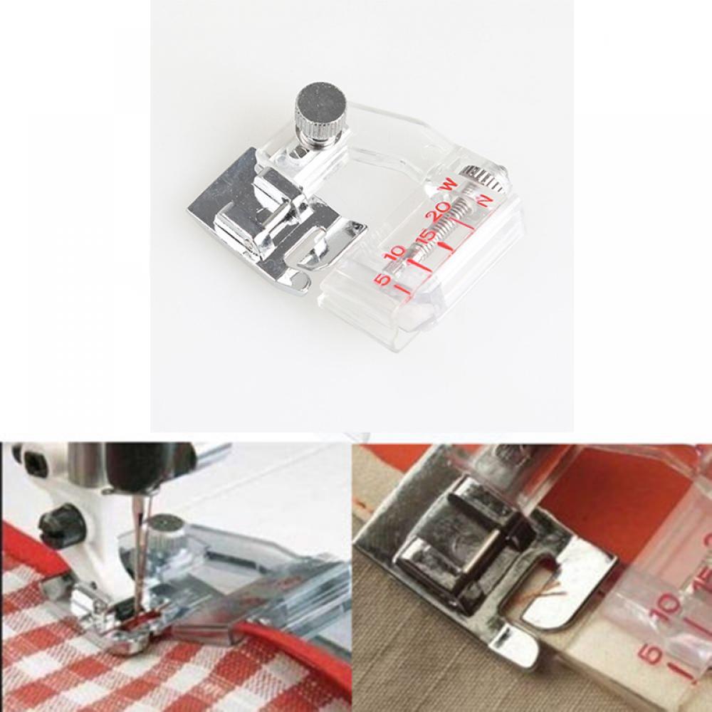 Adjustable Bias Tape Binding Foot Snap On Presser ... – Vicedeal