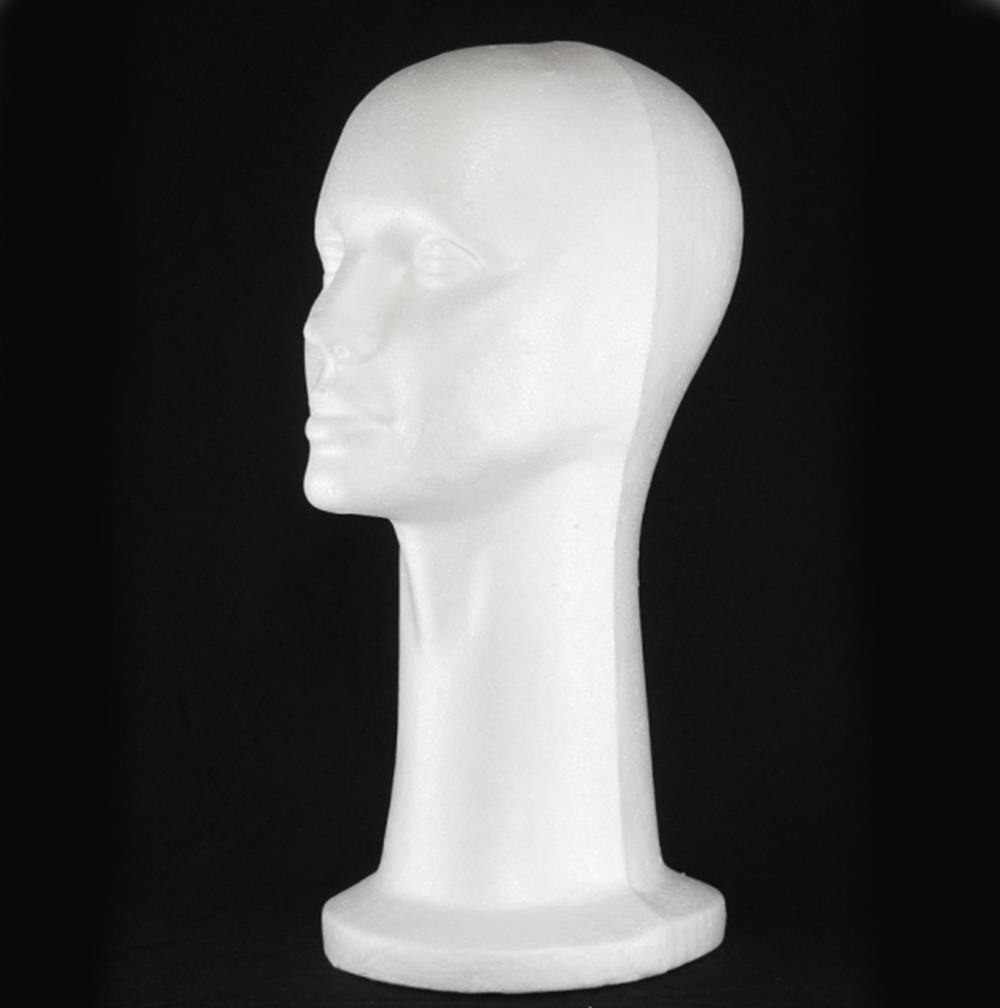 Foam 53cm Mannequin Cap Hair Mannequins Head – Vicedeal