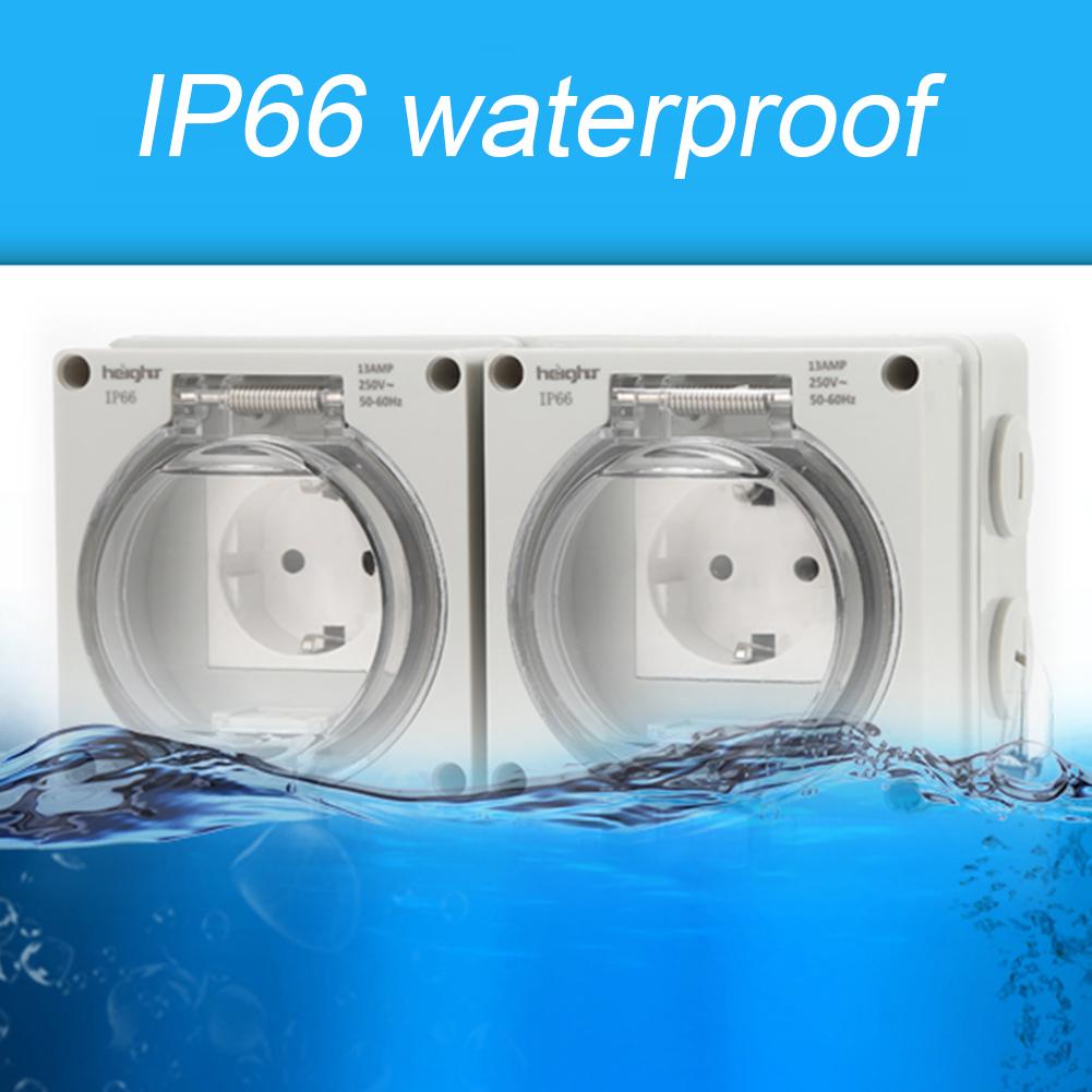 Outdoor Socket IP66 Weatherproof High-performance ... – Vicedeal