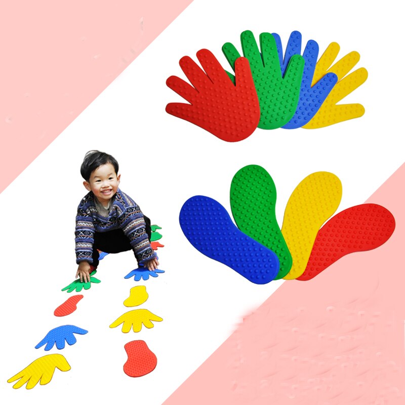 Hands and Feet Cutouts Colorful Handprint Cutouts ... – Grandado
