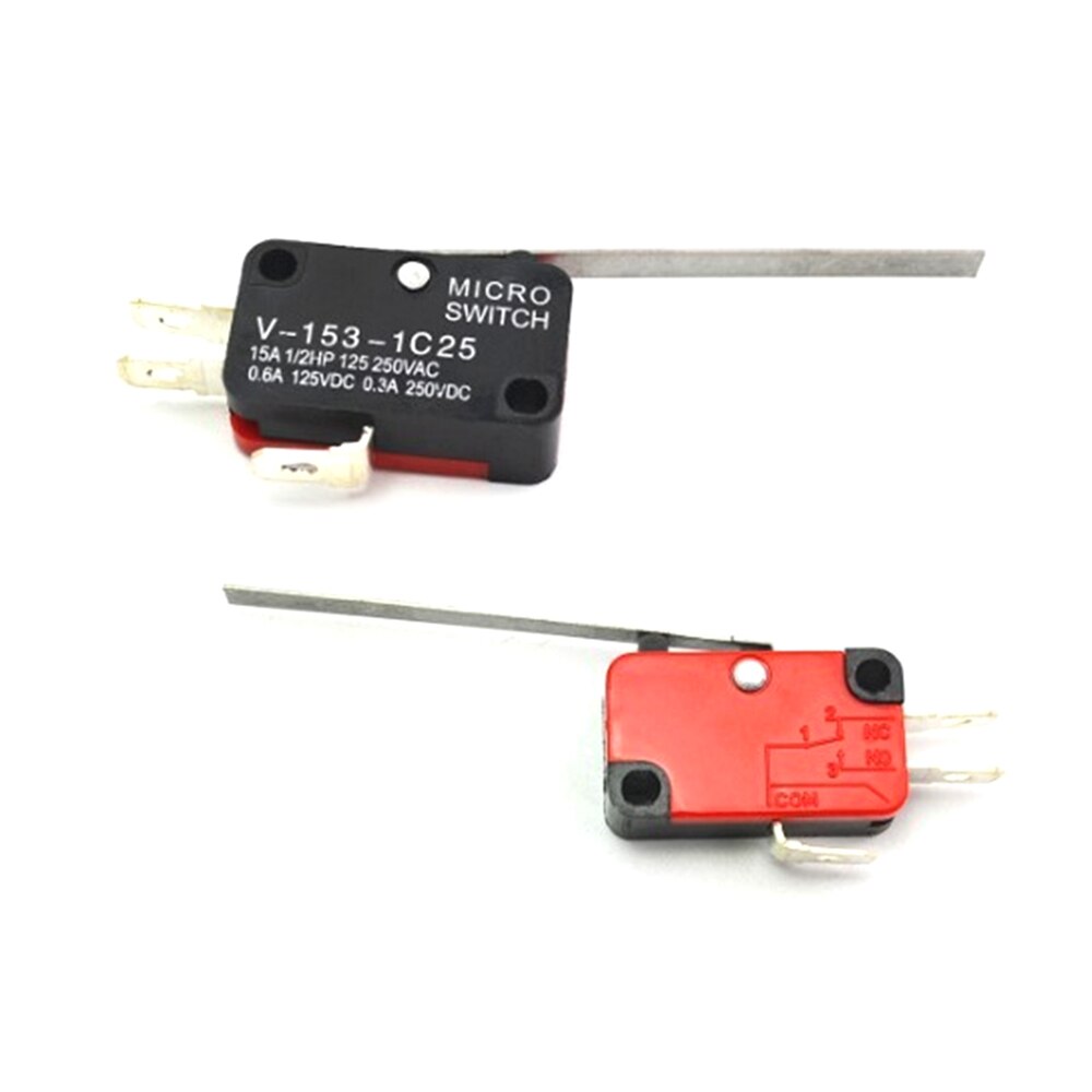 10Pcs V-153-1C25 Spdt Eindschakelaar Lange Rechte ... – Vicedeal