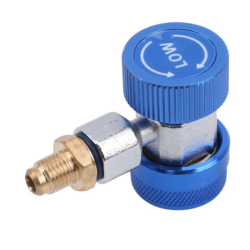 1 Paar Hoge Lage Adapter Connector R134A Ac Aircon... – Grandado