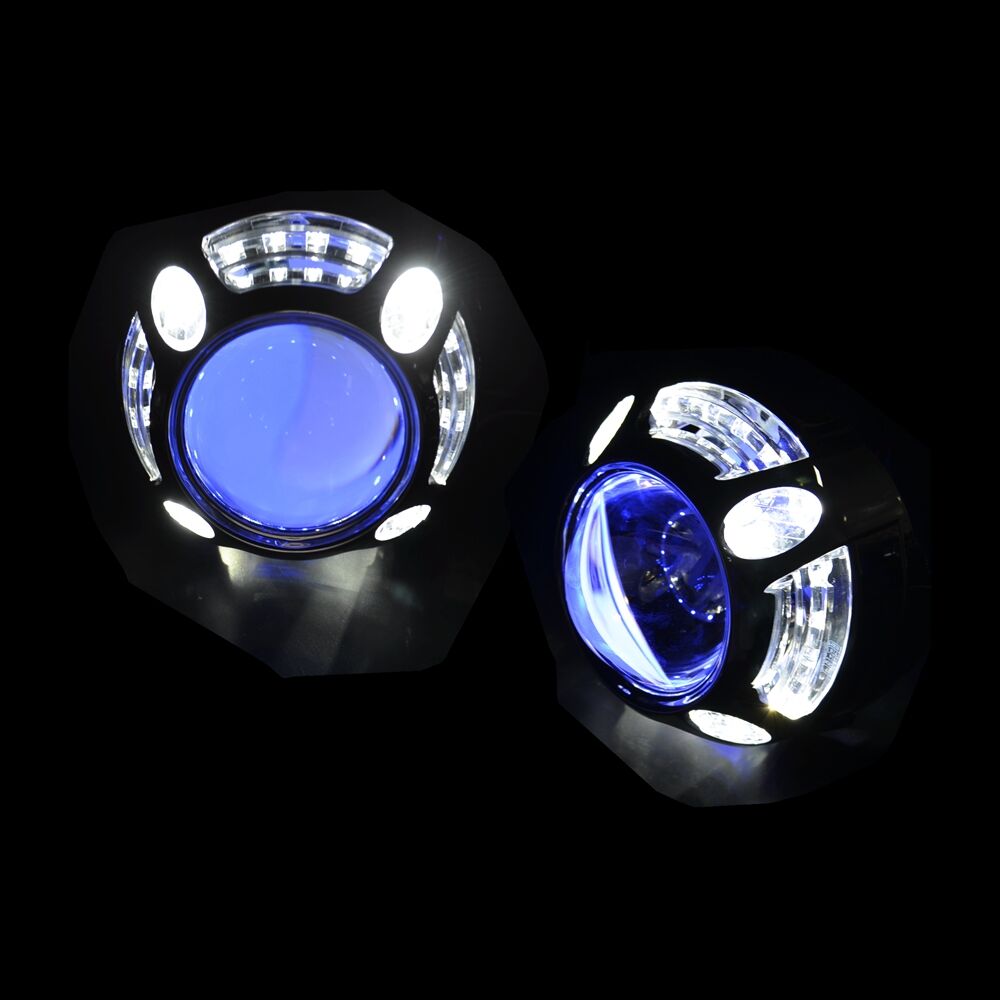 2 pcs led angel eyes with shrouds 3.0 inch hid Pro... – Vicedeal