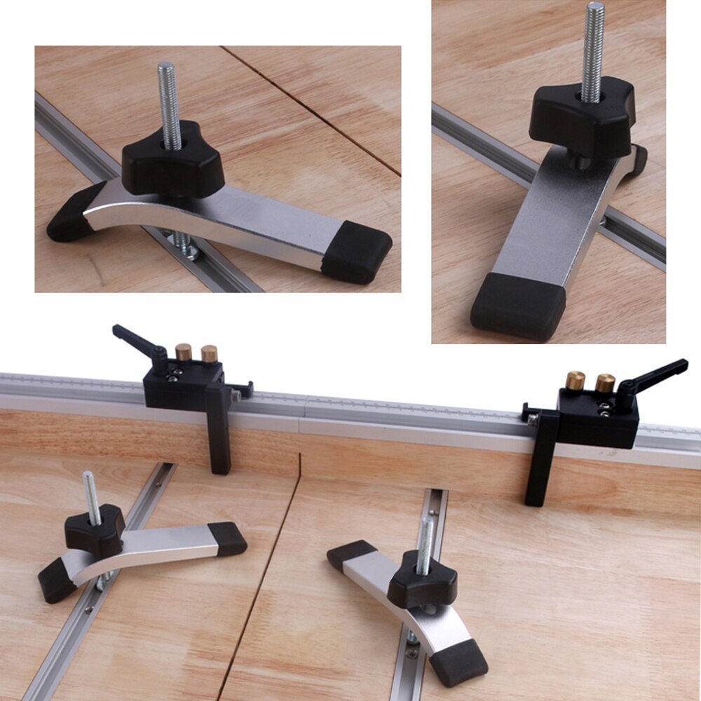 Portable T Tracks Miter Tool Bar Silver Metal Modi... – Vicedeal