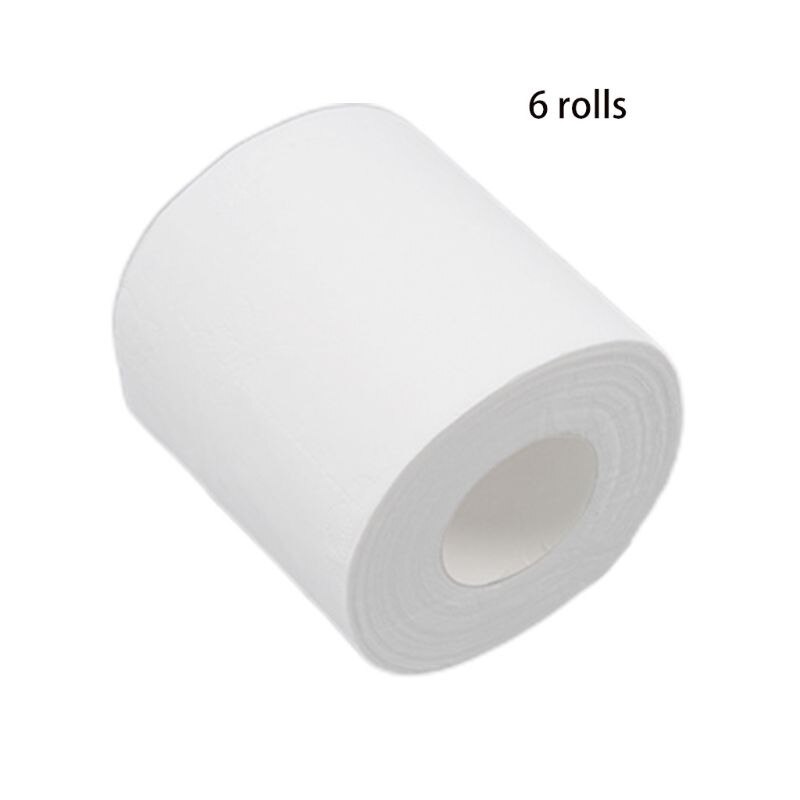 6 Rolls Family Toilet Paper Ultra Soft Wood Pulp 3... – Grandado