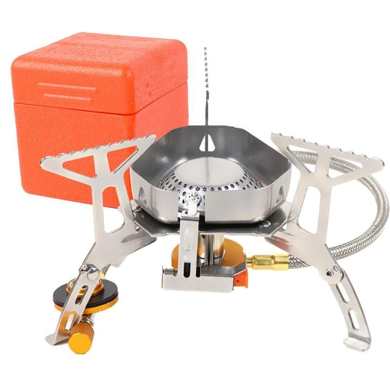 Outdoor Gas Stove Camping Gas Burner Folding Elect... – Grandado