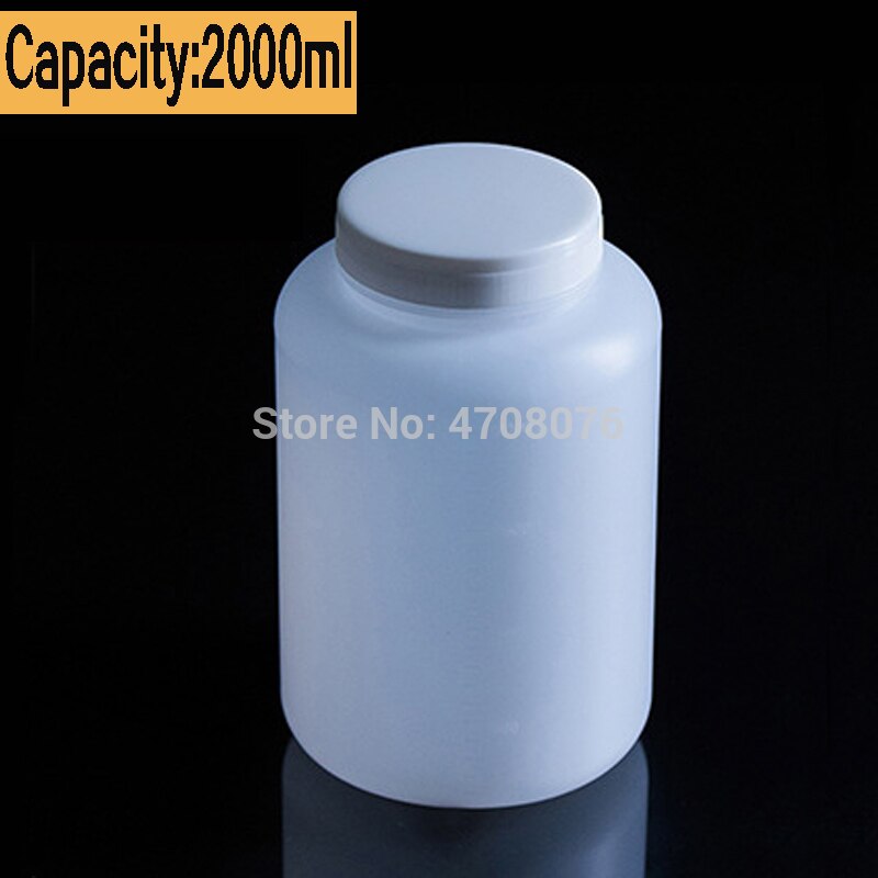 2000ml 2pcs/pack PE lab bottles plastic with scale... – Vicedeal
